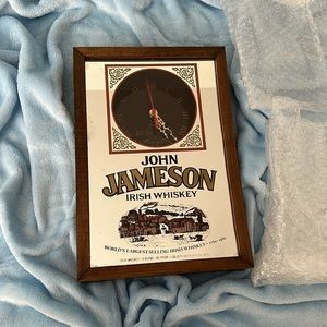 John Jameson | Wall Decor | Rare John Jameson Irish Whiskey Wall Clock ...
